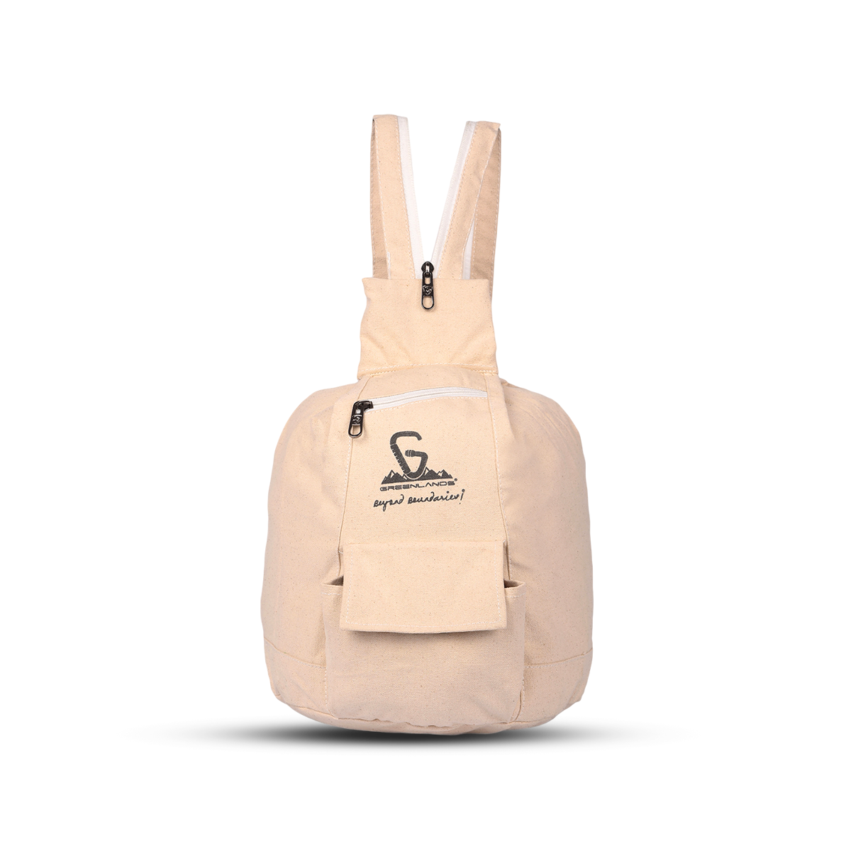 Canvas Backpack Off-White – Greenlands